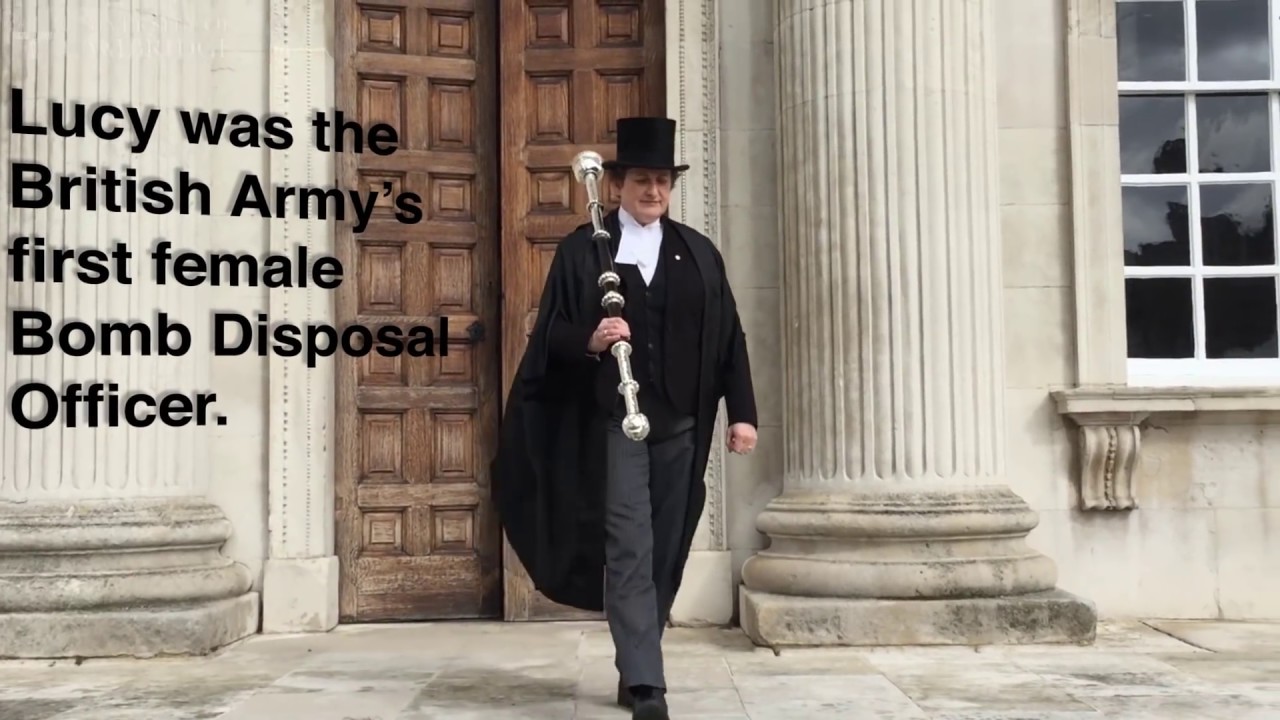 UK's first female bomb disposal expert becomes University Marshal | Alumni